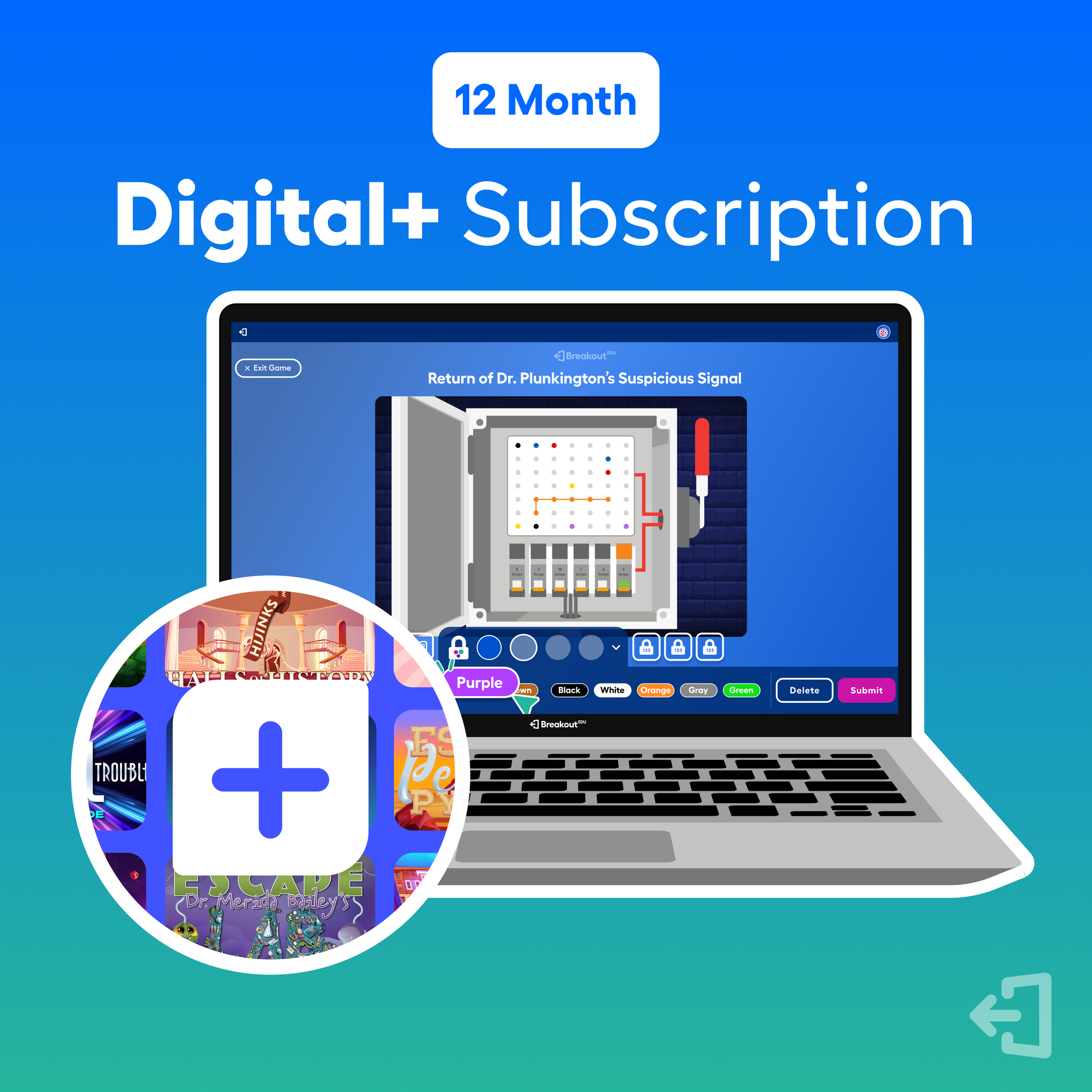 Digital+ Subscription | Breakout EDU