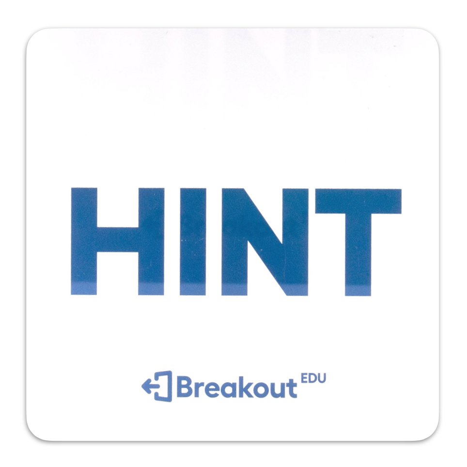 Hint Card | Breakout EDU