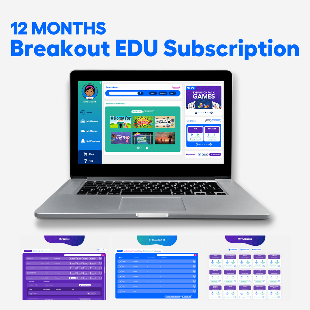 Breakout EDU Digital Subscription + Kit | Breakout EDU