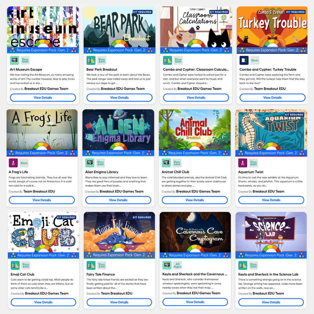Breakout EDU Expansion Pack | Breakout EDU