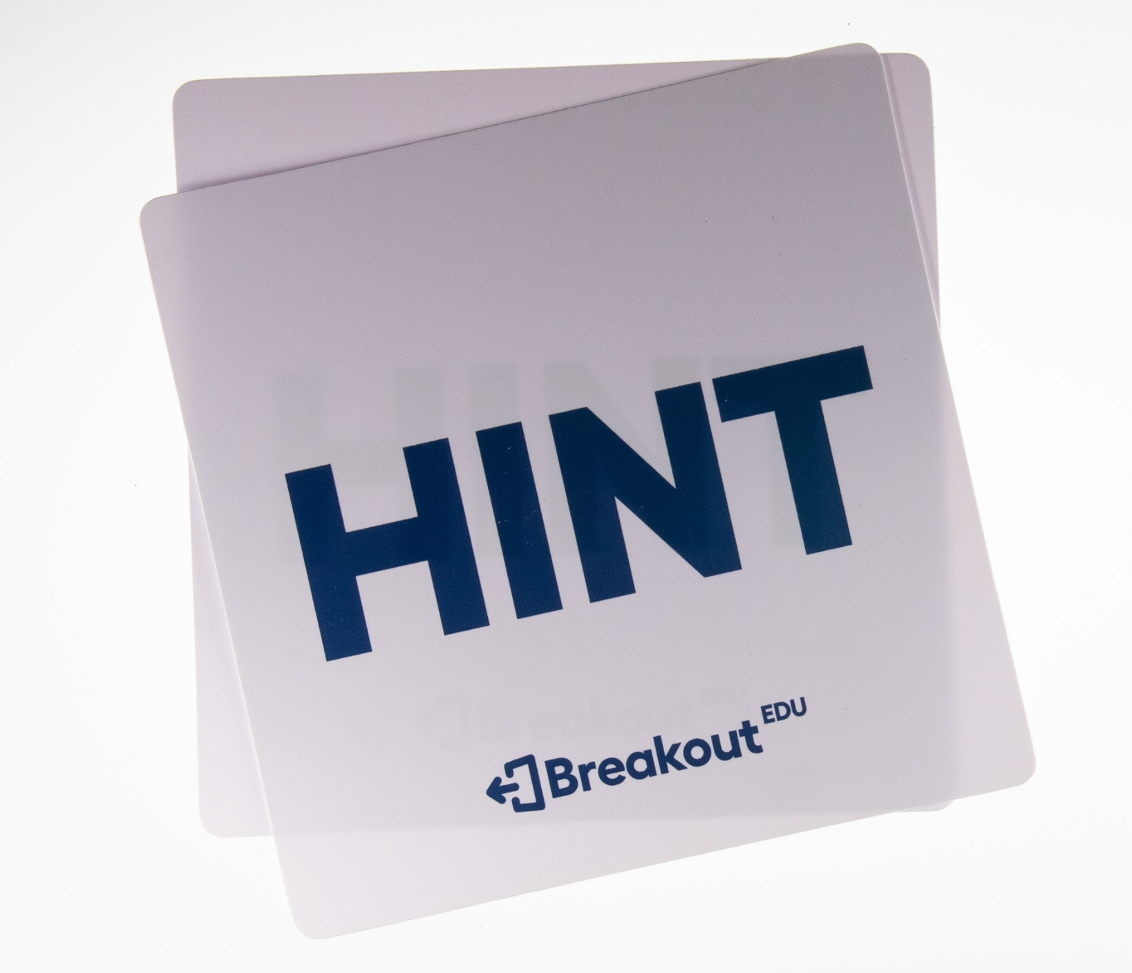 Hint Cards (pair) | Breakout EDU